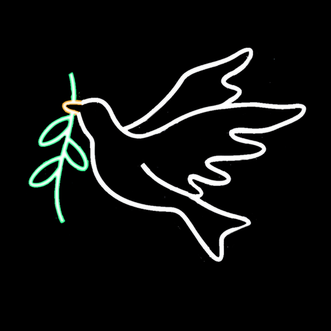 Bird Dove Neon – HelloTotem