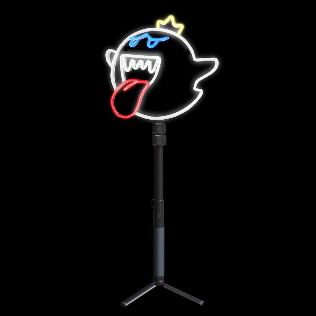 Ghost Boss (White) Neon – HelloTotem
