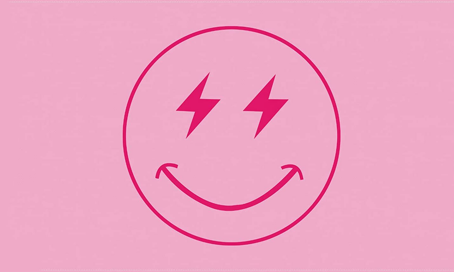 Smiley Face Pink Flag – HelloTotem